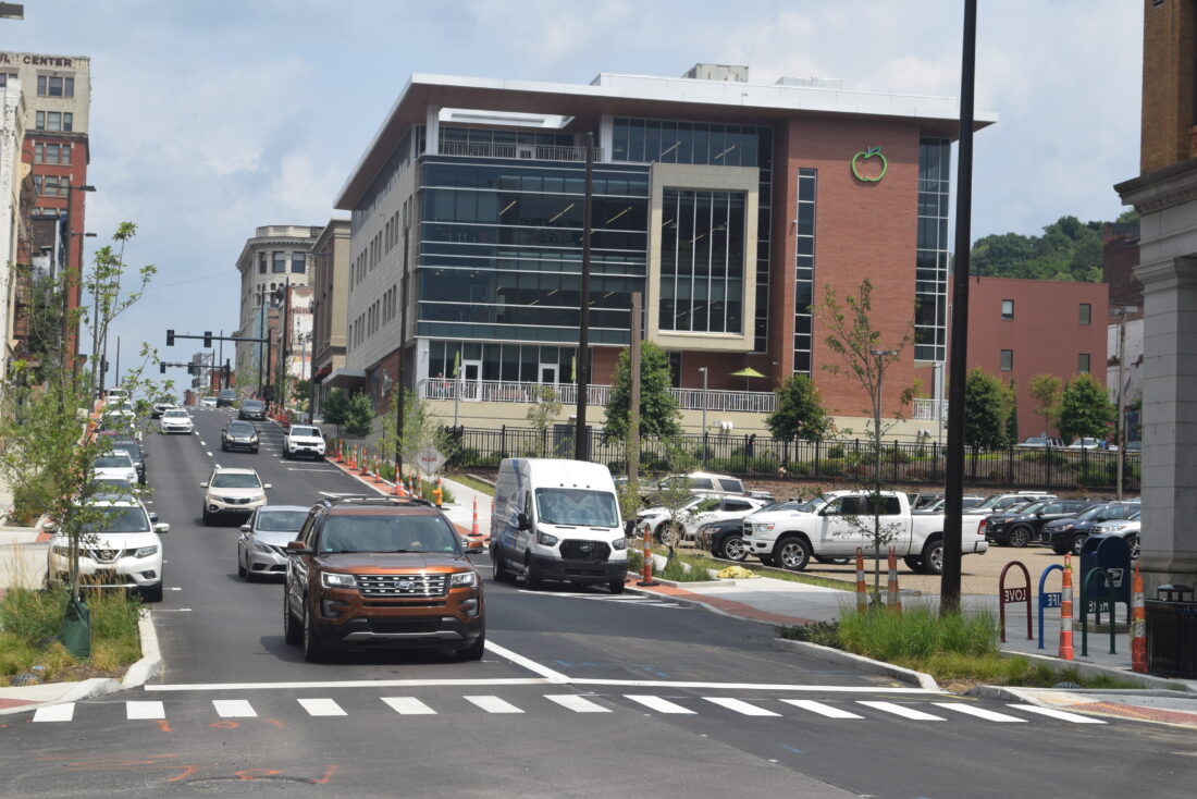 Two Lanes Open Again on Main Street in Wheeling — For Now | News ...